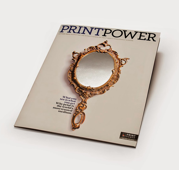 Print Power Magazine Creates Mirror Effect Using Celloglas Print ...